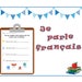 FRENCH TEACHER WORSHEET / Kids Activities Downloadable Printable ...