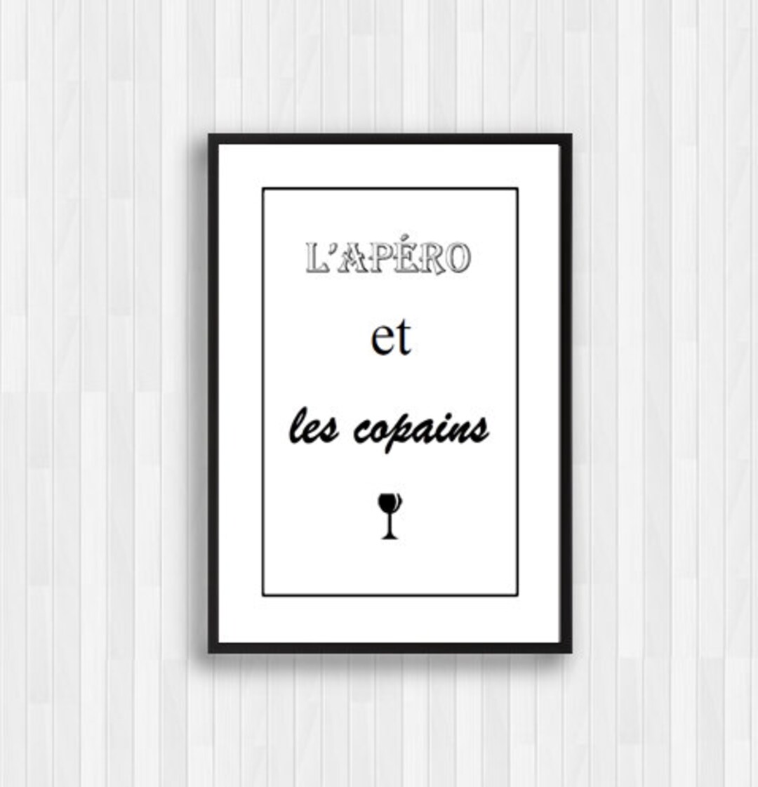 French Print - Cafe Sign- Bistro Print - Kitchen Wall Decor - French ...