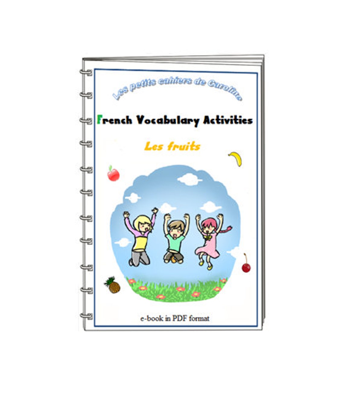 Learn Names of FRUITS in FRENCH With Teacher WORKSHEETS / Educational ...