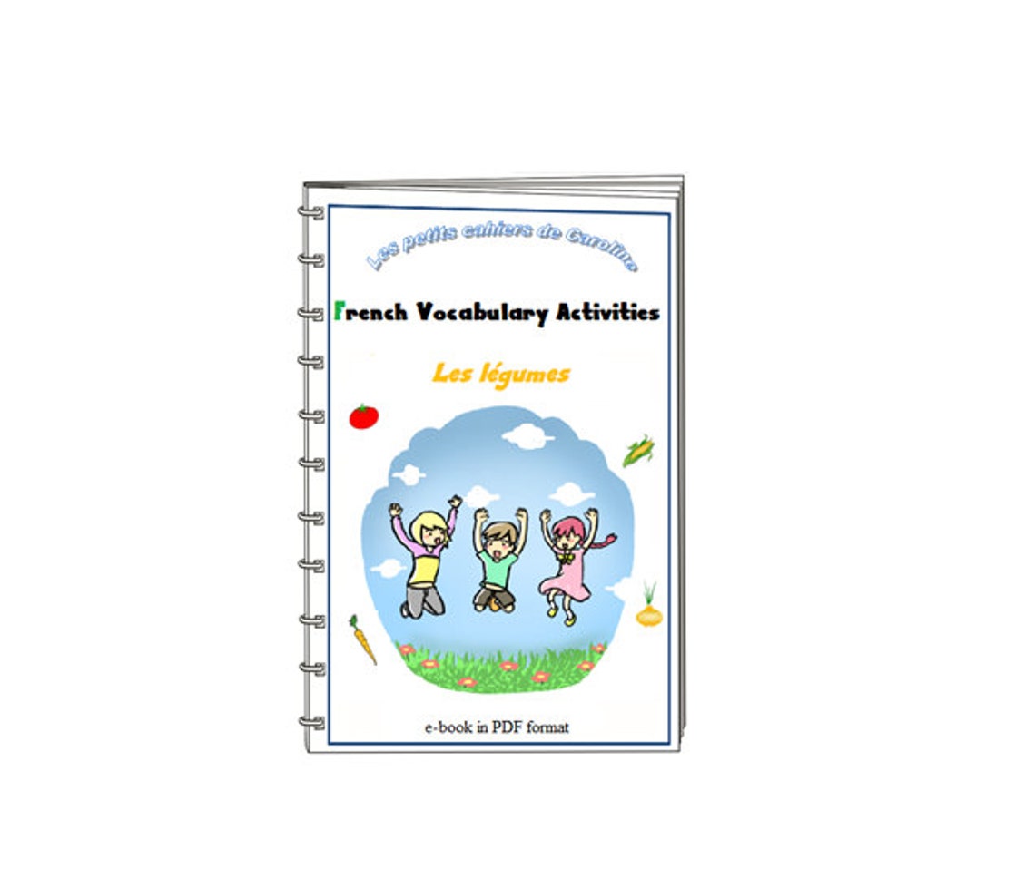 VEGETABLES FRENCH PRINTABLE Activities / Food Kids Worksheets ...