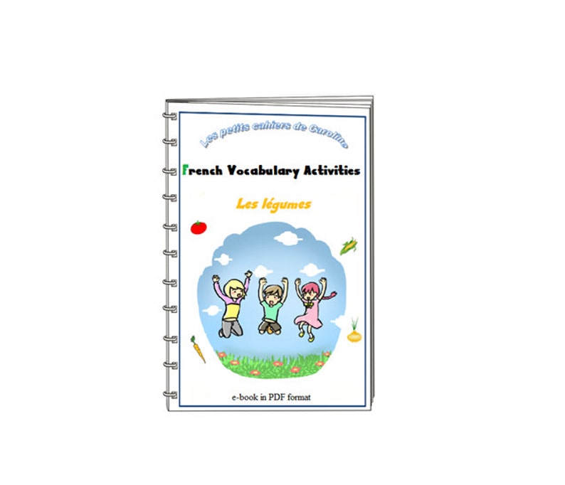 VEGETABLES FRENCH PRINTABLE Activities / Food Kids Worksheets ...