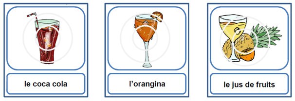 FRENCH EDUCATIONAL POSTER Drink Vocabulary Printable / Food Words ...