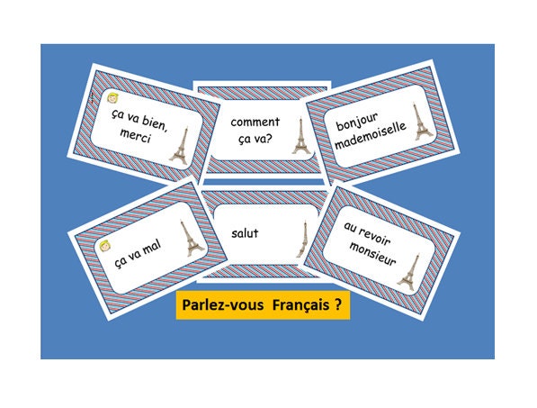 GREETING CARDS in French,primary French Conversation Prompts,french ...