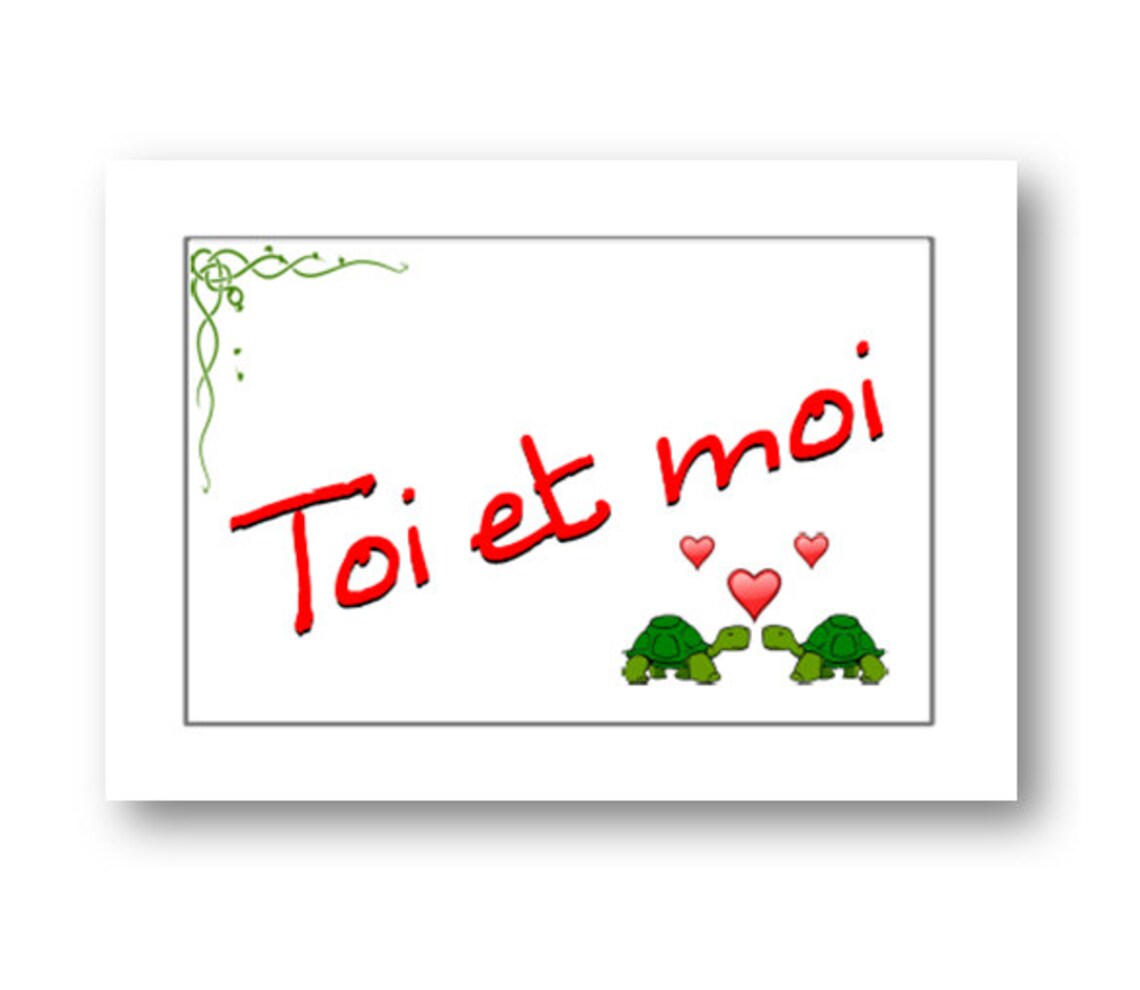 Toi Et Moi Print,you and I Print,love Print,love Wall Decor,love Quote ...