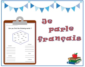 INTRODUCE YOURSELF in French-teaching Resources-role - Etsy