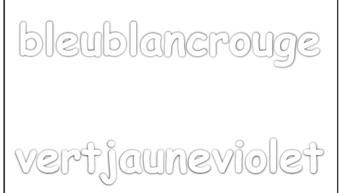 FRENCH LEARNING COLOURING Printable / French for Kids Language Learning ...