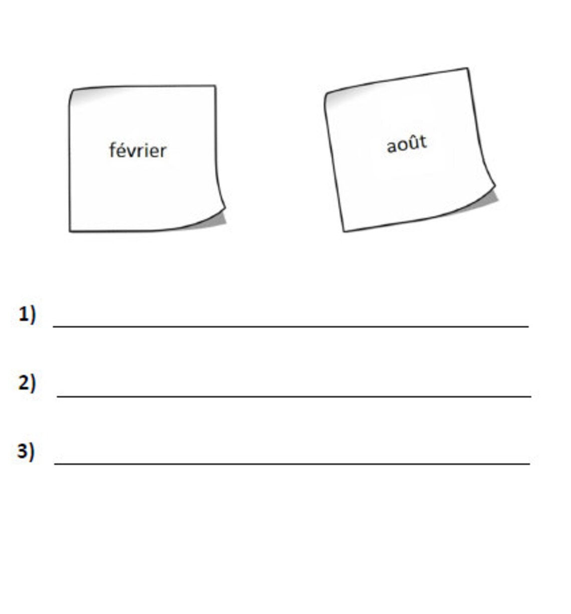 FRENCH TEACHER PRINTABLE Months of the Year Lesson Plans / French ...
