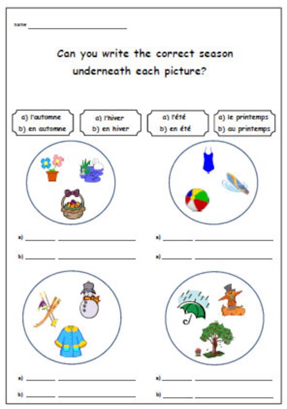 Learn French Worksheets French Worksheets KS2 Languages Resources