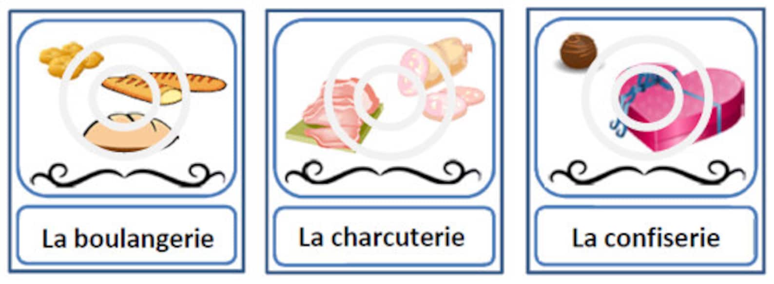 SCHOOL POSTER Names of Shops French for Kids/french Poster Language ...