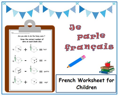FRENCH LEARNING NUMBERS With French Printable / French for Kids ...