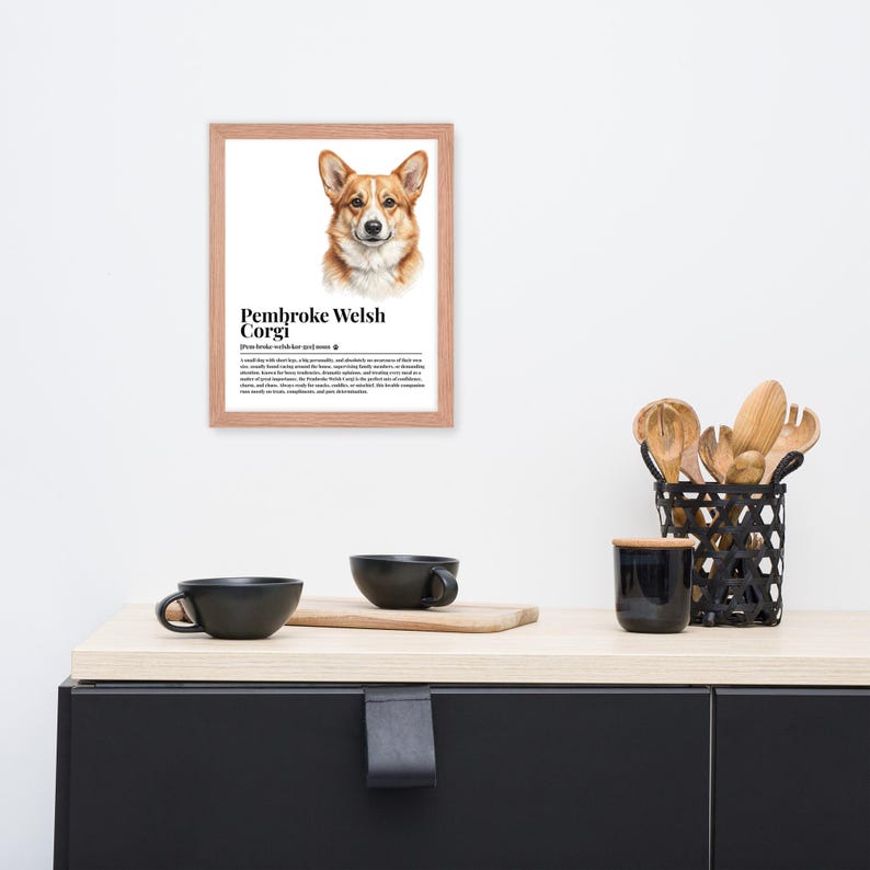 Pembroke Welsh Corgi Funny Dog Poster - Etsy