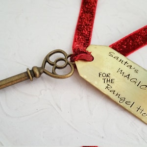 Magic Santa Key, Special Personalized House Key for Santa, Christmas - Etsy