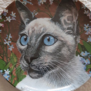 Vintage Set of 4 Kaiser Cat Plates West Germany - Etsy