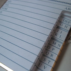 Vintage Compact Address Book - Etsy