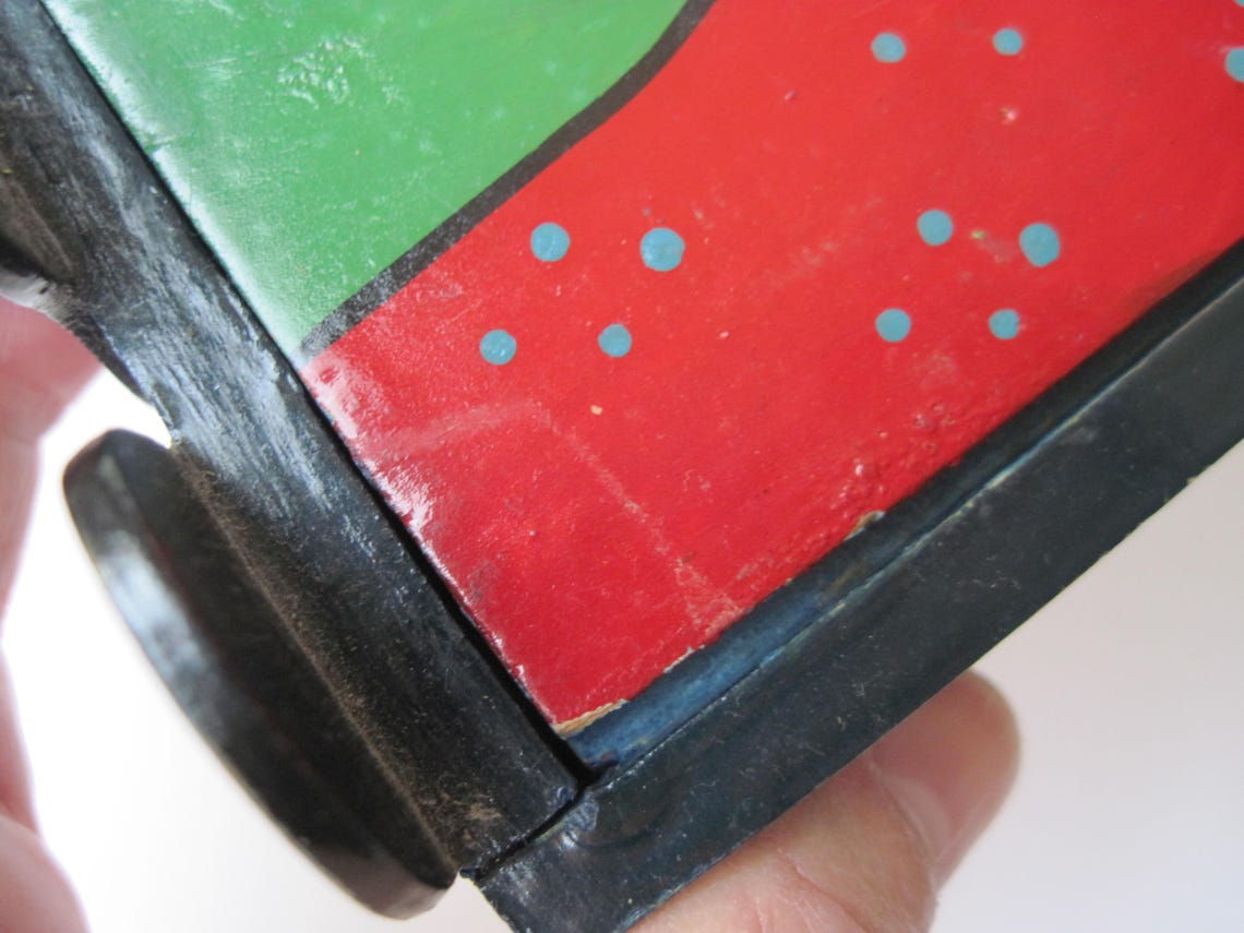 Vintage Clown Pencil Box - Etsy