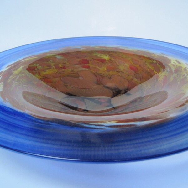 Signed Glass Bowl - Etsy