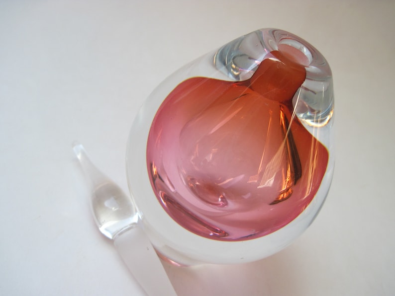 Vintage Signed Robert Deeble Art Glass Vase - Etsy