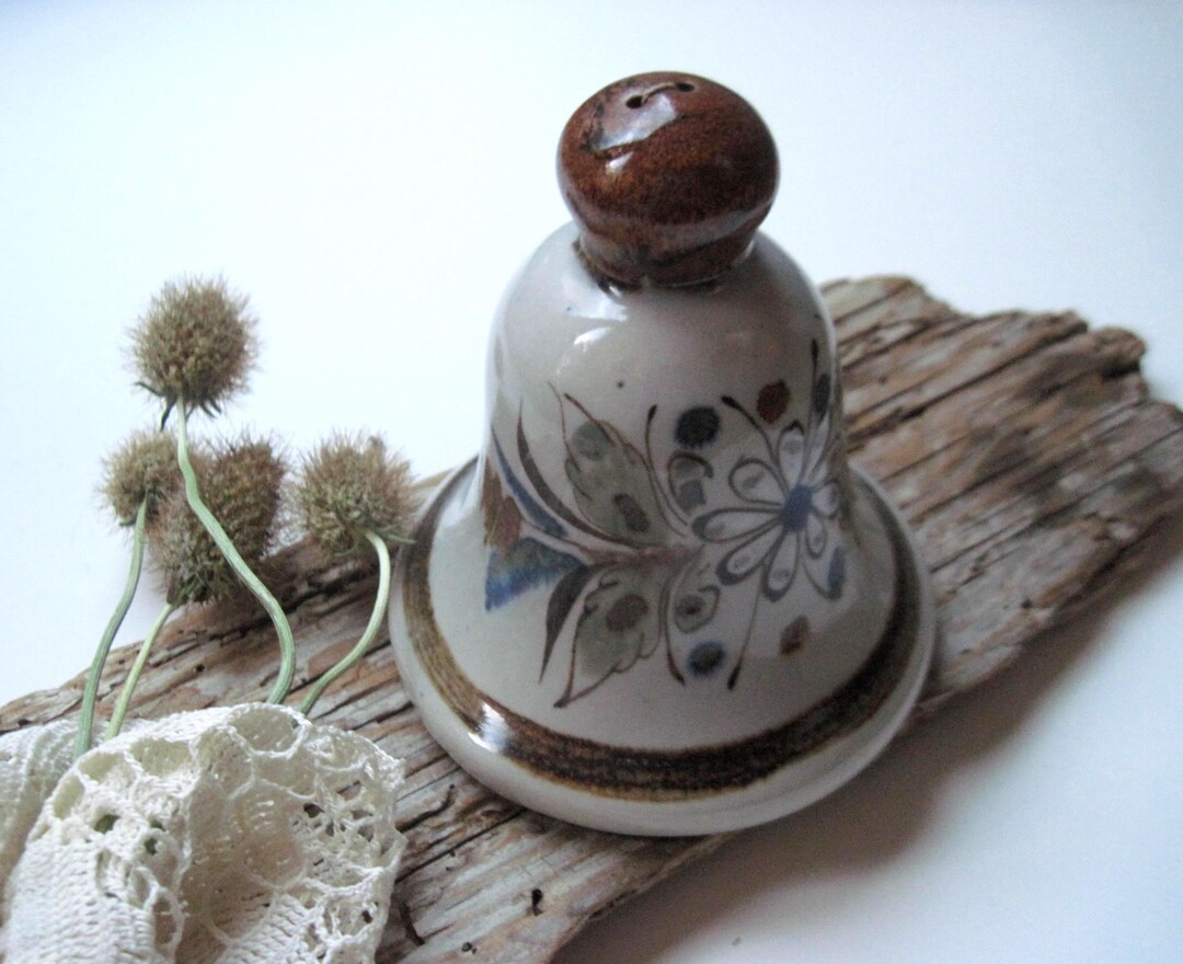 Vintage Ken Edwards Tonala Pottery Bell Mexico - Etsy