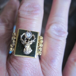 Vintage Elks Club BPOE Ring 10 Karat Gold - Etsy