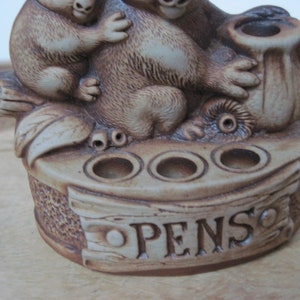 Vintage Swagman Pottery Koala Pen Holder Made in Australia - Etsy