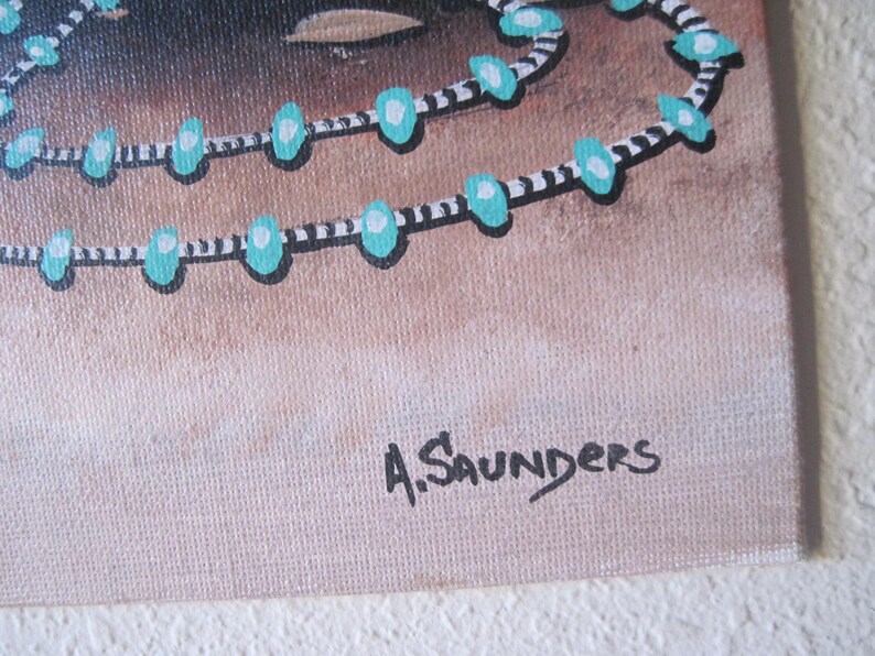 Vintage Signed Native American Southwestern Pottery and Jewelry ...