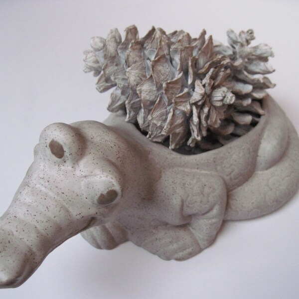 Alligator Planter - Etsy