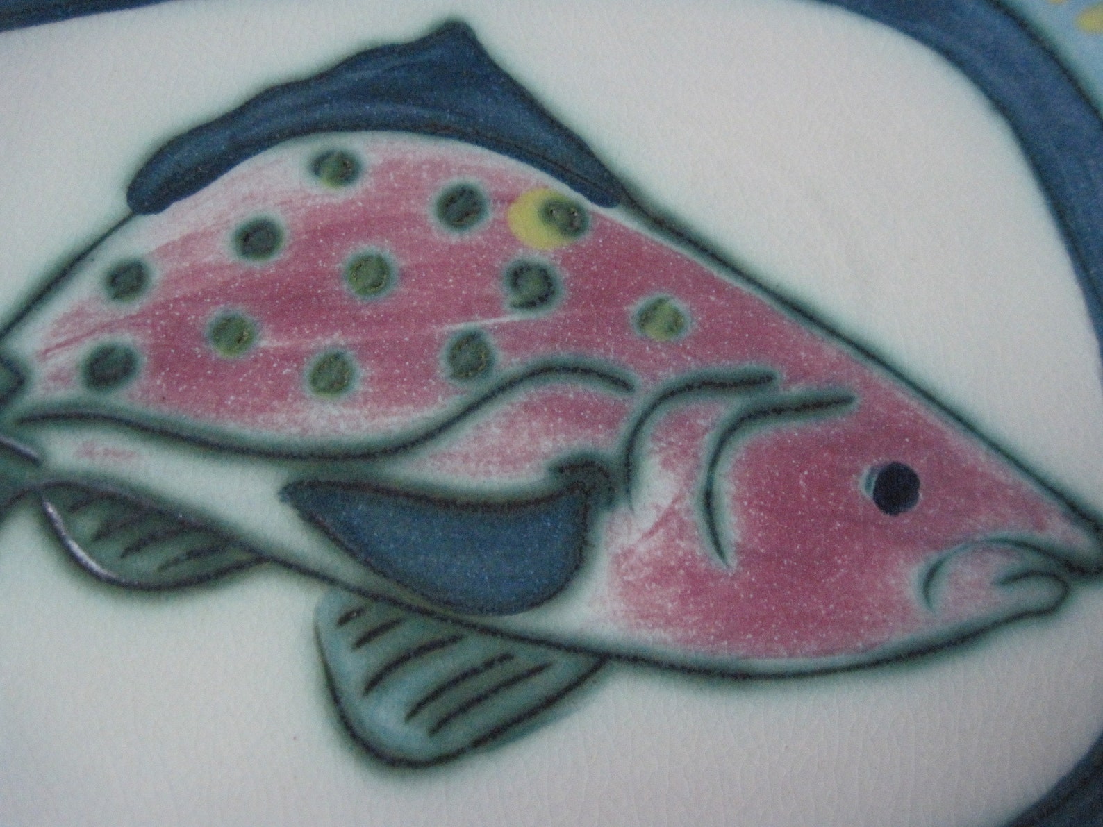 Vintage Maury Pottery Fish Tray Alaska 1992 - Etsy