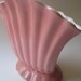 Vintage Red Wing Pink Scallop Shell Vase Planter - Etsy