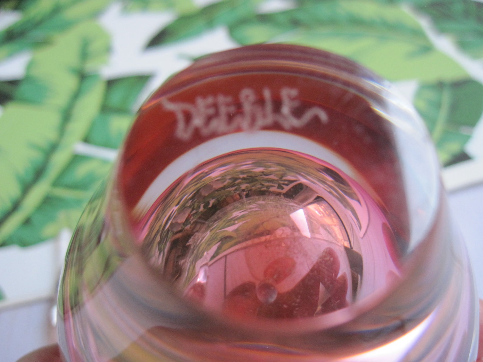 Vintage Signed Robert Deeble Art Glass Vase - Etsy