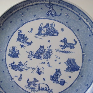 Vintage Spode Classic Pooh Discovery Disney Showcase Tigger Plate Made ...