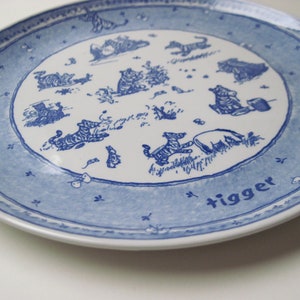 Vintage Spode Classic Pooh Discovery Disney Showcase Tigger Plate Made ...