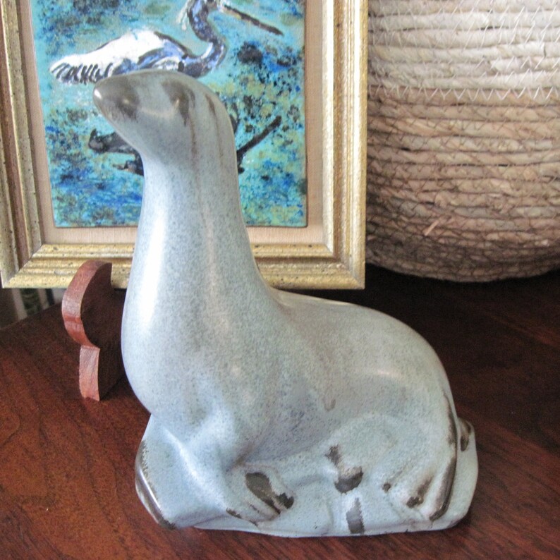 Vintage Ceramic Seal Blue Mountain Pottery - Etsy