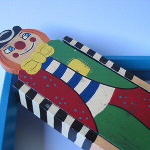 Vintage Clown Pencil Box - Etsy