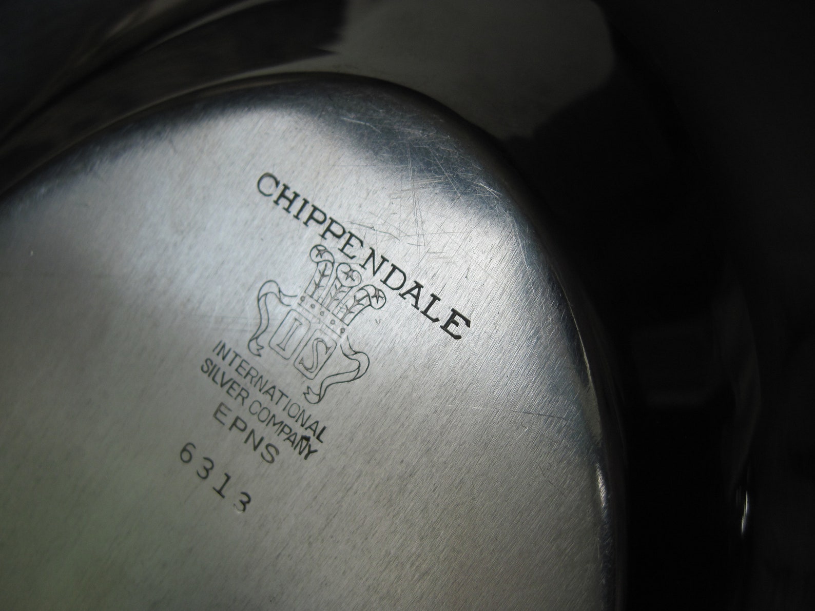 Vintage Chippendale International Silver Company Silver Plated Tray - Etsy