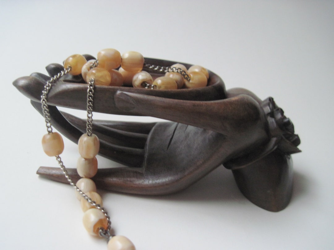 Carved Wood Hand Holding Foot Tray - Etsy