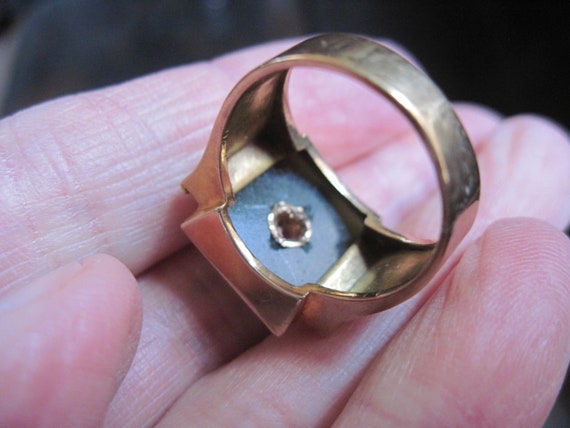 Vintage Elks Club BPOE Ring 10 Karat Gold - Gem