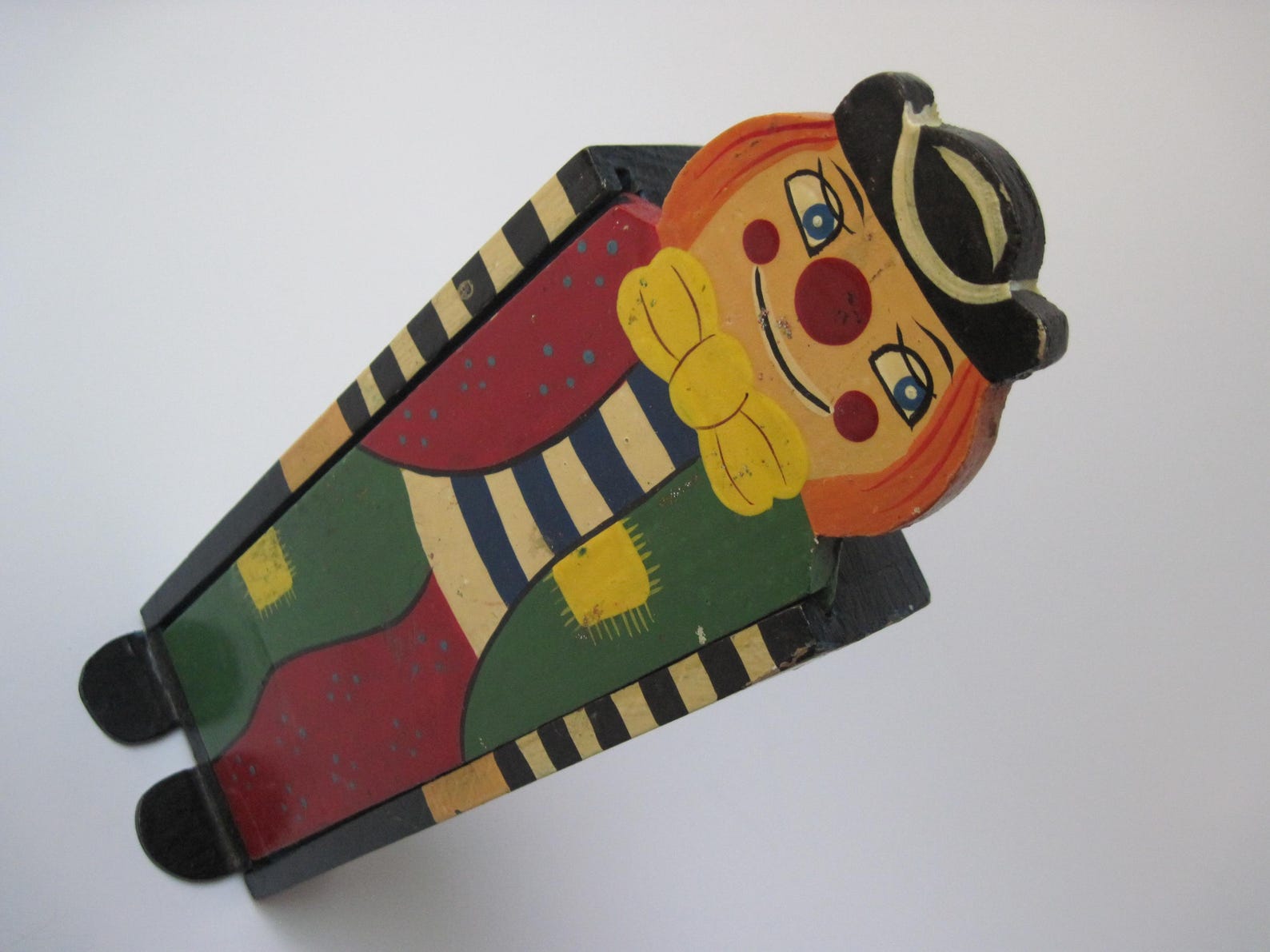 Vintage Clown Pencil Box - Etsy