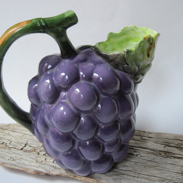Grape Pitcher - Etsy