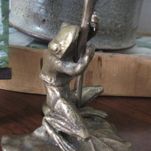 Frog Candlestick - Etsy