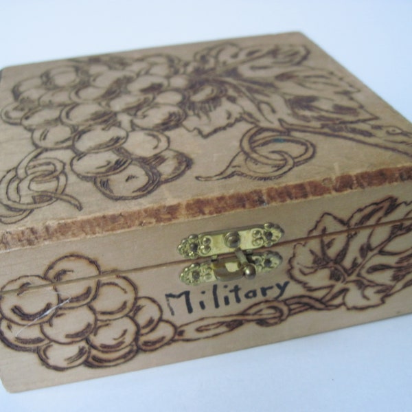 Pyrography Box - Etsy