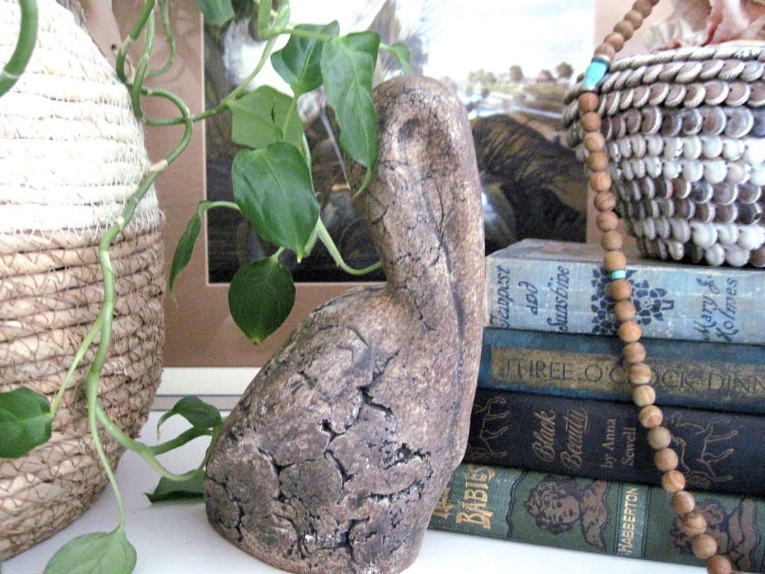 Vintage Modernist Pelican Clay and Volcanic Ash Stan Langtwait - Etsy