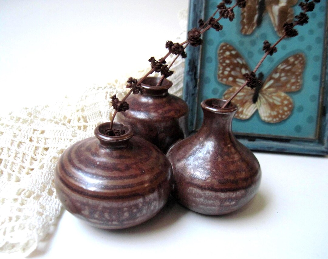 Vintage Vandor Ceramic Connected Vases Pots Made in Japan - Etsy
