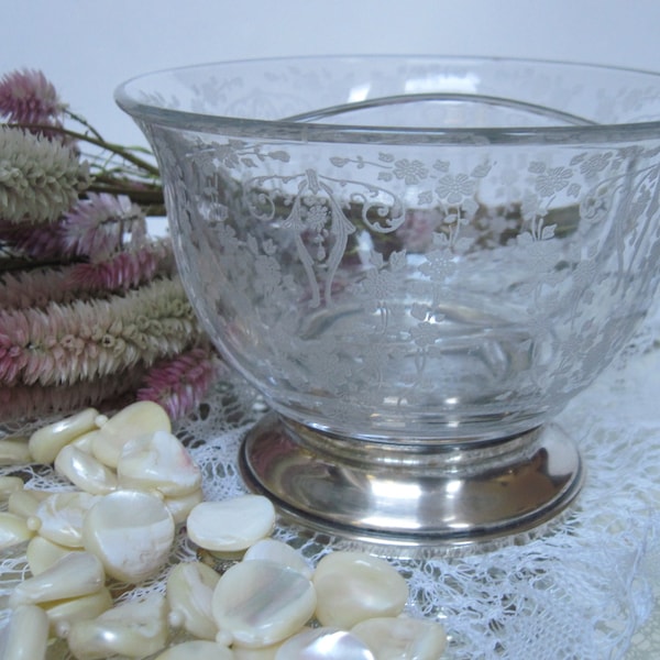 Divided Glass Bowl - Etsy