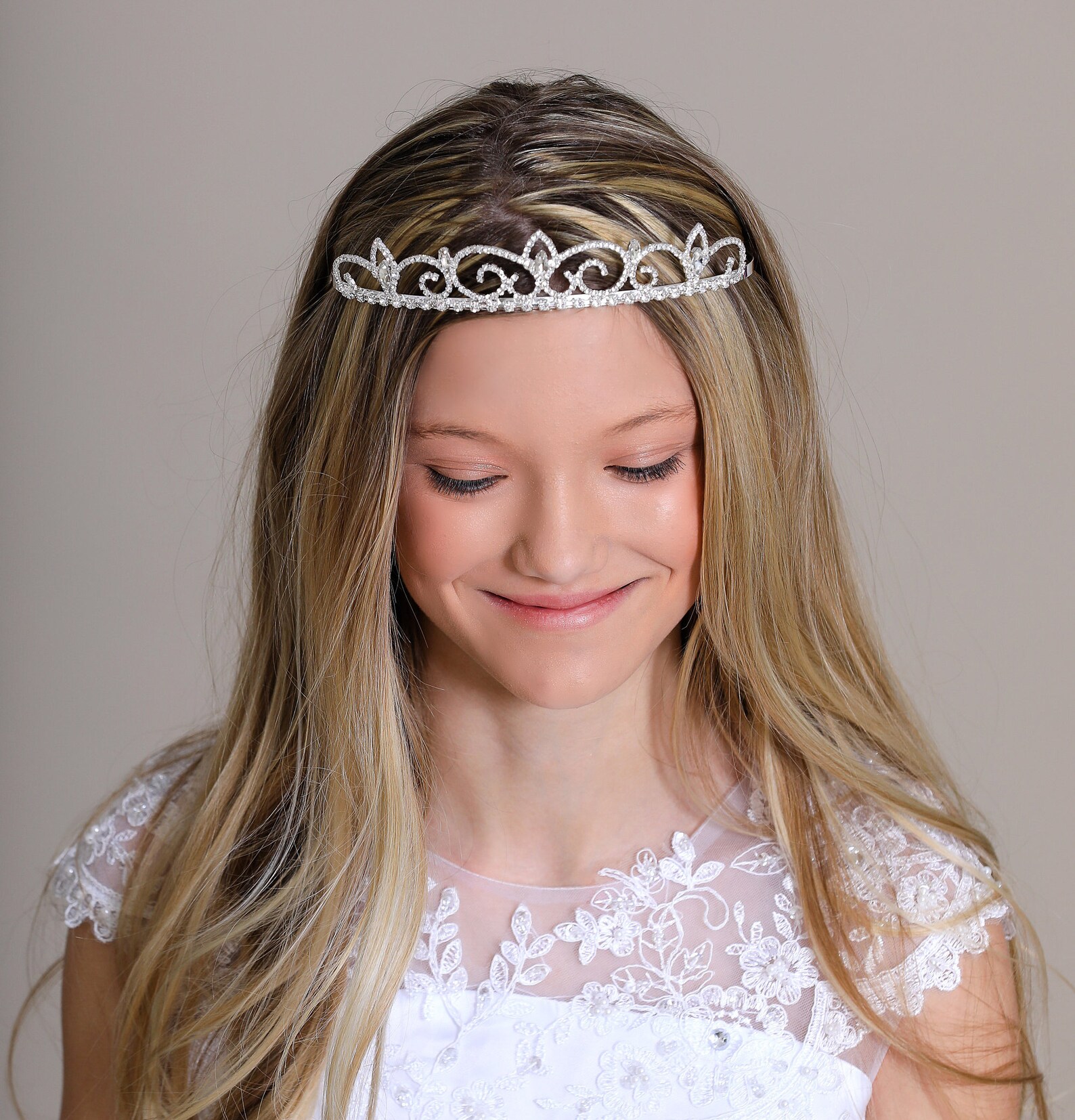Sarah Tiara 1st Communion Tiara 1st Communion Headpiece | Etsy