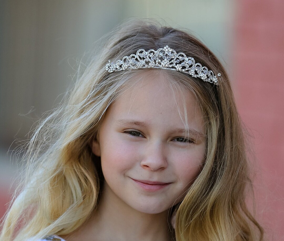 Harper Tiara 1st Communion Tiara, First Communion Headpiece, Communion ...