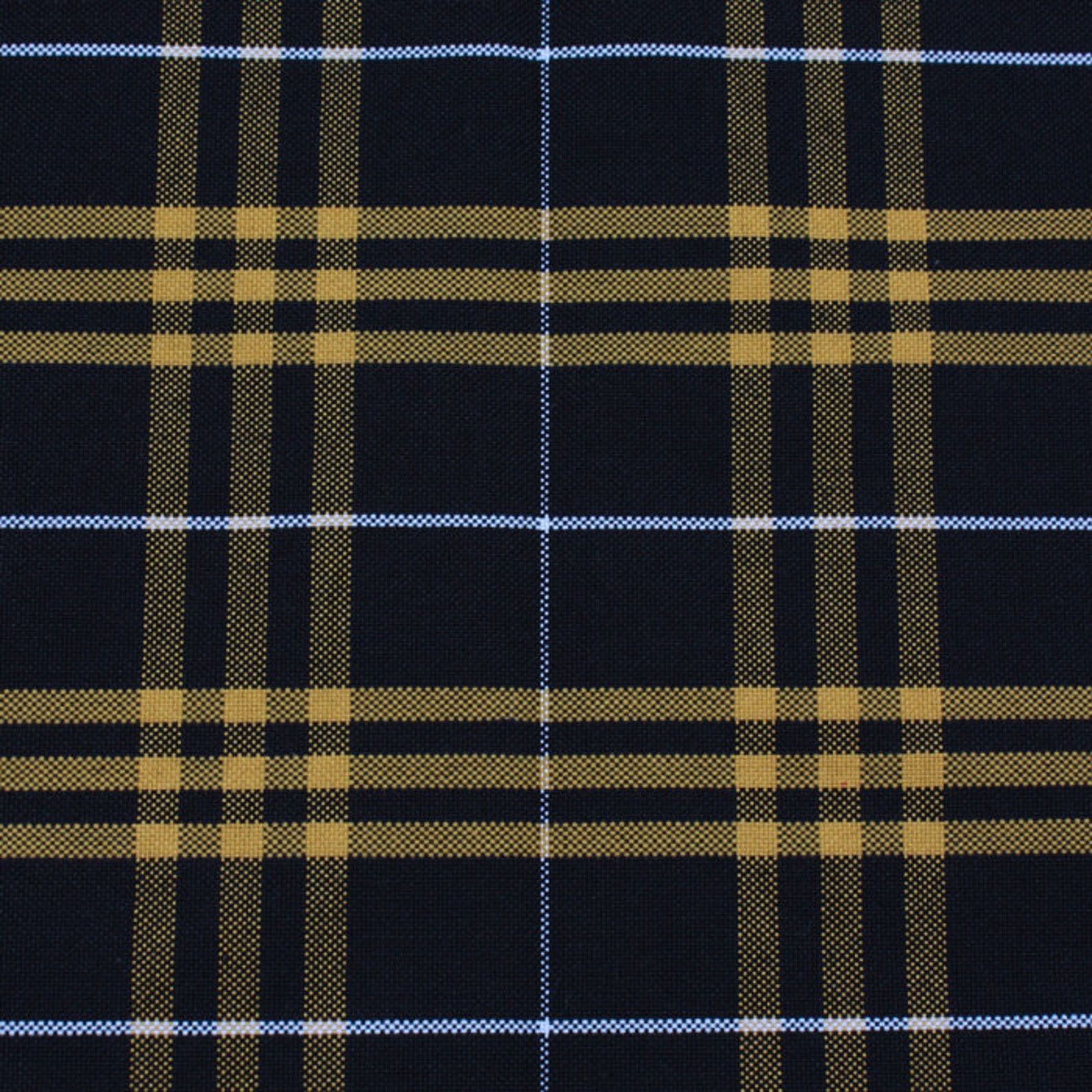 Black & Gold Plaid Shanna Hair Bow - Black and Gold Plaid, Plaid Hair ...
