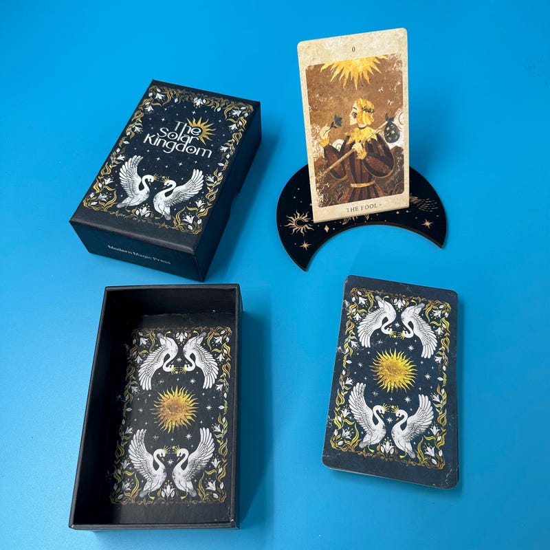 Swan Tarot Deck - Etsy