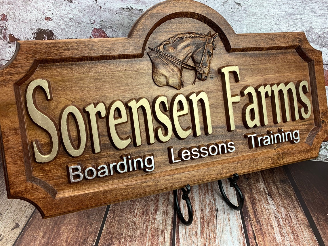 Personalized Family / Ranch / Farm Sign Personalized Name - Etsy