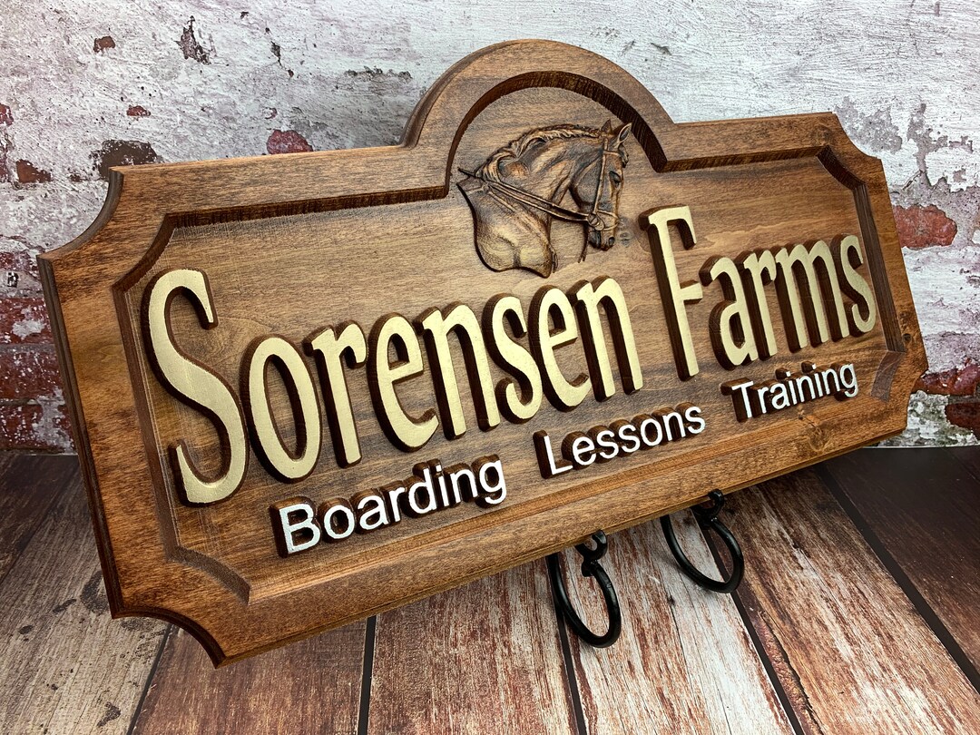 Personalized Family / Ranch / Farm Sign - Personalized Name Signs ...