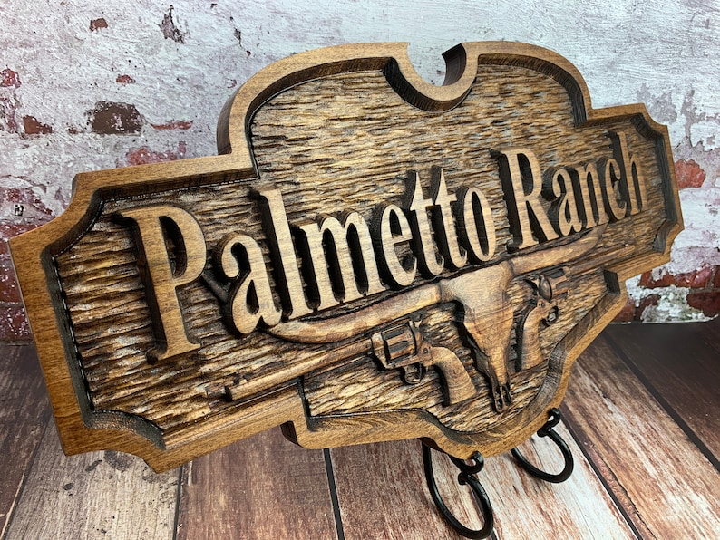 Personalized Western Family / Ranch / Farm Sign Name Signs | Etsy